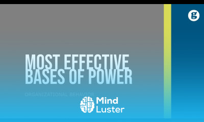 Learn Which Bases of Power Are Most Effective - Mind Luster