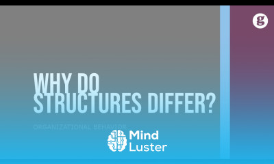 Learn Why Do Structures Differ - Mind Luster