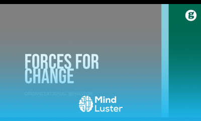 Learn Forces for Change - Mind Luster