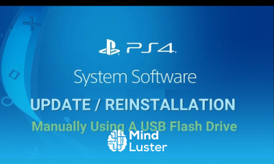 Learn How to Update or Reinstall PS4 System Software Using a USB Drive ...