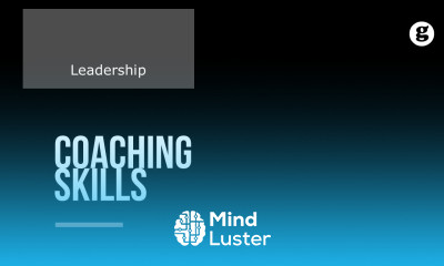 Learn Coaching Skills - Mind Luster