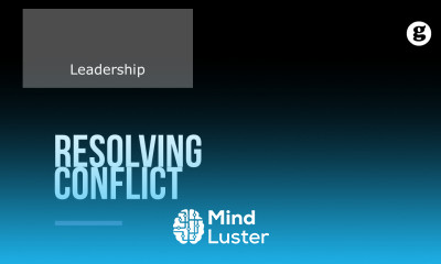 Learn Resolving Conflict - Mind Luster