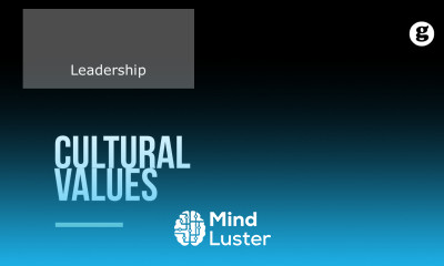Learn Cultural Values - Mind Luster