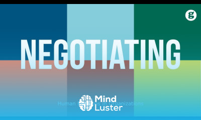 Learn Negotiating - Mind Luster