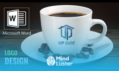 Learn Logo Design In MS Word How to create Iconic Logo with Text In ...