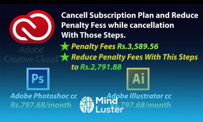 Learn How to Cancel Paid Subscription Plan For Photoshop and ...