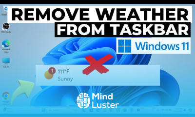 Learn How to Remove Weather Widget from Taskbar in Windows 11 - Mind Luster