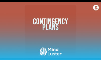 Learn Contingency Plans - Mind Luster