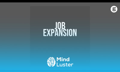 Learn Job Expansion - Mind Luster