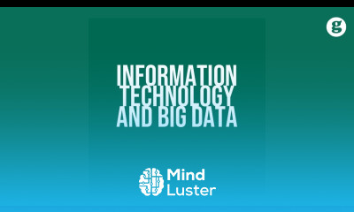 Learn Information Technology and Big Data - Mind Luster