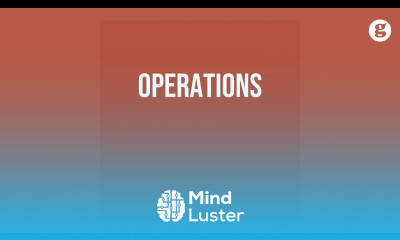 Learn Operations - Mind Luster