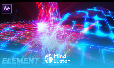 Learn After Effects Basic Tutorial Light Rays Animation Element 3d - Mind Luster