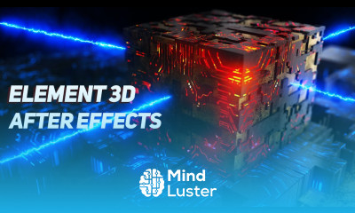 Learn After Effects Element 3D Tutorial Lighting Cube Animation - Mind Luster