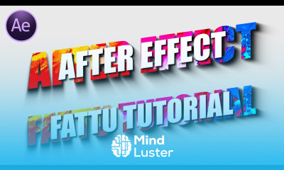 Learn After Effects Tutorial Creative Text Animation in After Effects Free Template - Mind Luster
