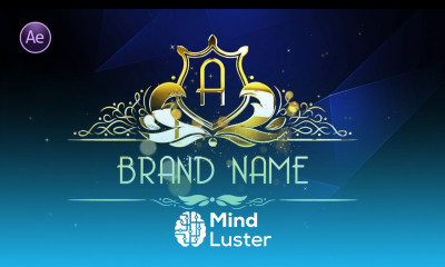 Learn After Effect Logo Animation Shine Golden Logo Tutorial - Mind Luster