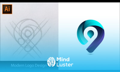 Learn The Modern Logo Design Process From Sketch To Finish Illustrator ...