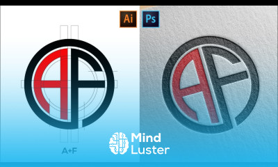 Learn Monogram Logo Design in Adobe Illustrator And Apply Mockup in ...