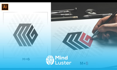 Learn Monogram Logo Design in Adobe Illustrator Tutorial Easy Tutorial - Mind Luster