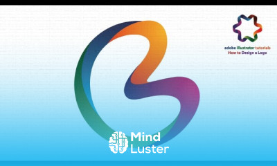 Learn Adobe illustrator logo design tutorial for beginners Create Letter Logo Using Circle ...