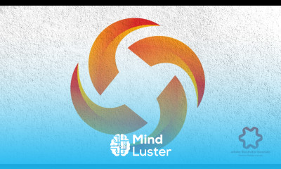 Learn Adobe illustrator CC How to Make simple logo with circle and pen tool - Mind Luster