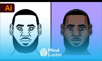 Learn Adobe Illustrator Tutorial How to Create Faces Illustration - Mind Luster