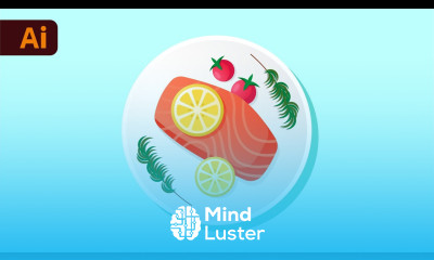 Learn Adobe Illustrator Tutorial Sketch to Vector Food - Mind Luster