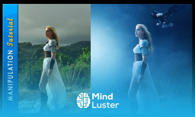 Learn Photoshop Manipulation Tutorial Effects Photoshop CC - Mind Luster