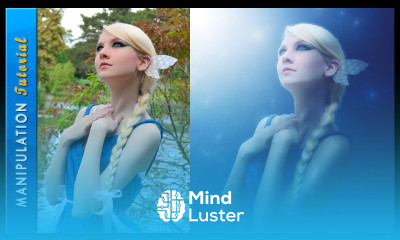 Learn Fantasy Light Effects Photo Manipulation Tutorial Photoshop CC - Mind Luster