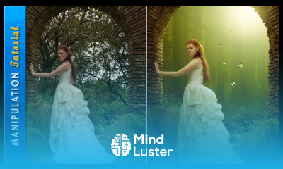 Learn Photoshop Tutorial Photo Manipulation Light Effects - Mind Luster