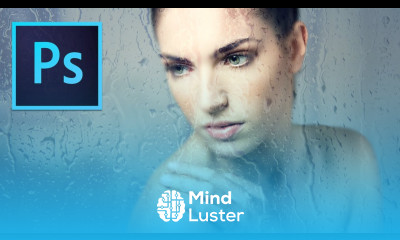 Learn Photoshop Tutorial Wet Glass Photo Effects - Mind Luster