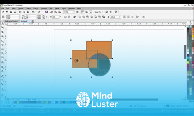 Learn CorelDraw X7 Tutorials Smart Fill Tool - Mind Luster