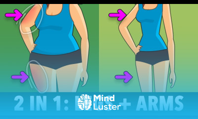 Learn 2 in 1 Legs and Arms Exercises - Mind Luster