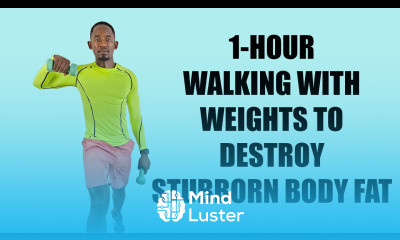 Learn 1 Hour WALKING WITH WEIGHTS WORKOUT to Destroy Body Fat Instantly ...