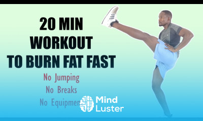 Learn BURN FAT FAST with This 20 Minute Full Body Workout No Breaks No Equipment No Jumping ...