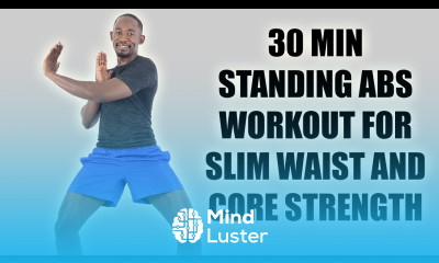 Learn 30 Minute Standing Abs Workout for A Slim Waist and A Strong Core ...