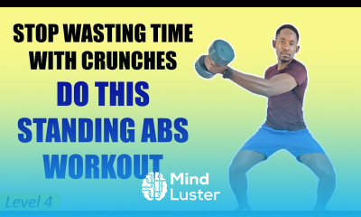 Learn 30 MINUTE standing Abs Workout with Dumbbells No Jumping - Mind ...