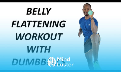 Learn 20 Minute BELLY FLATTENING Standing Abs Workout with Dumbbells ...