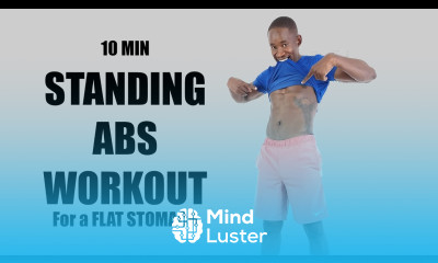Learn 10 Minute Morning STANDING ABS WORKOUT for a Toned Belly - Mind ...