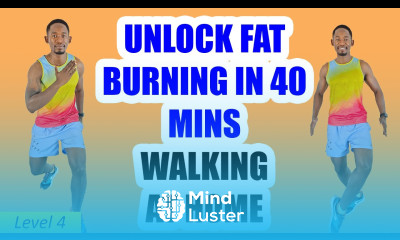 Learn 40 Min Walking In Place Cardio to Unlock Fat Burning 350 Calories ...