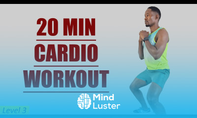 Learn 20 MIN CARDIO WORKOUT No Jumping Only Standing Beginner Friendly - Mind Luster