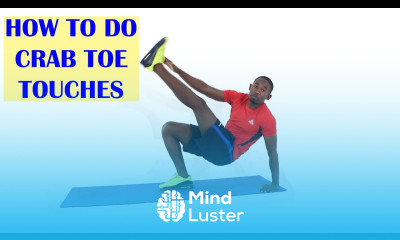 Learn How to Do Crab Toe Touches Exercise - Mind Luster