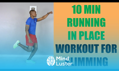Learn 10 Minute Running In Place Workout for Slimming 100 Calories ...