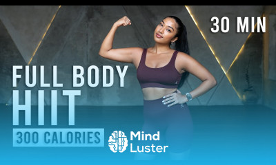 Learn 30 Min Intense Full Body HIIT Workout For Fat Burn Cardio No Equipment No Repeat - Mind Luster