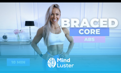 Learn 10 Min BRACED CORE AND ABS WORKOUT at Home Caroline Girvan - Mind ...