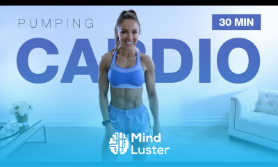 Learn 30 MIN PUMPING CARDIO WORKOUT Full Body No Equipment at Home ...