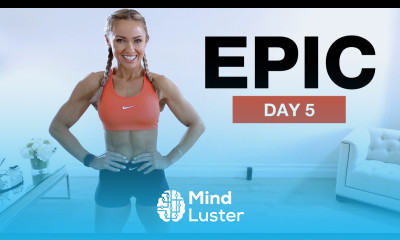 Learn Day 5 of EPIC HIIT Full Body Workout No Equipment - Mind Luster