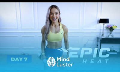 Learn FLAMING LEGS Leg Day Workout EPIC Heat Day 7 - Mind Luster