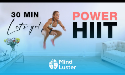 Learn POWER HIIT WORKOUT 30 Min Full Body No Equipment at Home - Mind ...
