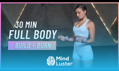 Learn 30 MIN FULL BODY HIIT WORKOUT With Dumbbells Build Strength Burn ...