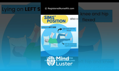 Learn Patient Positions Nursing Sims Fowlers Dorsal Recumbent ...